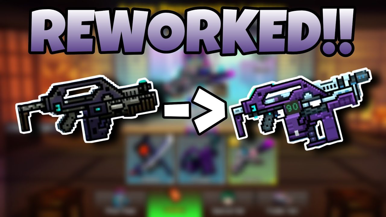 Invader has been reworked! (comparing with the Old Version) | Pixel Gun ...