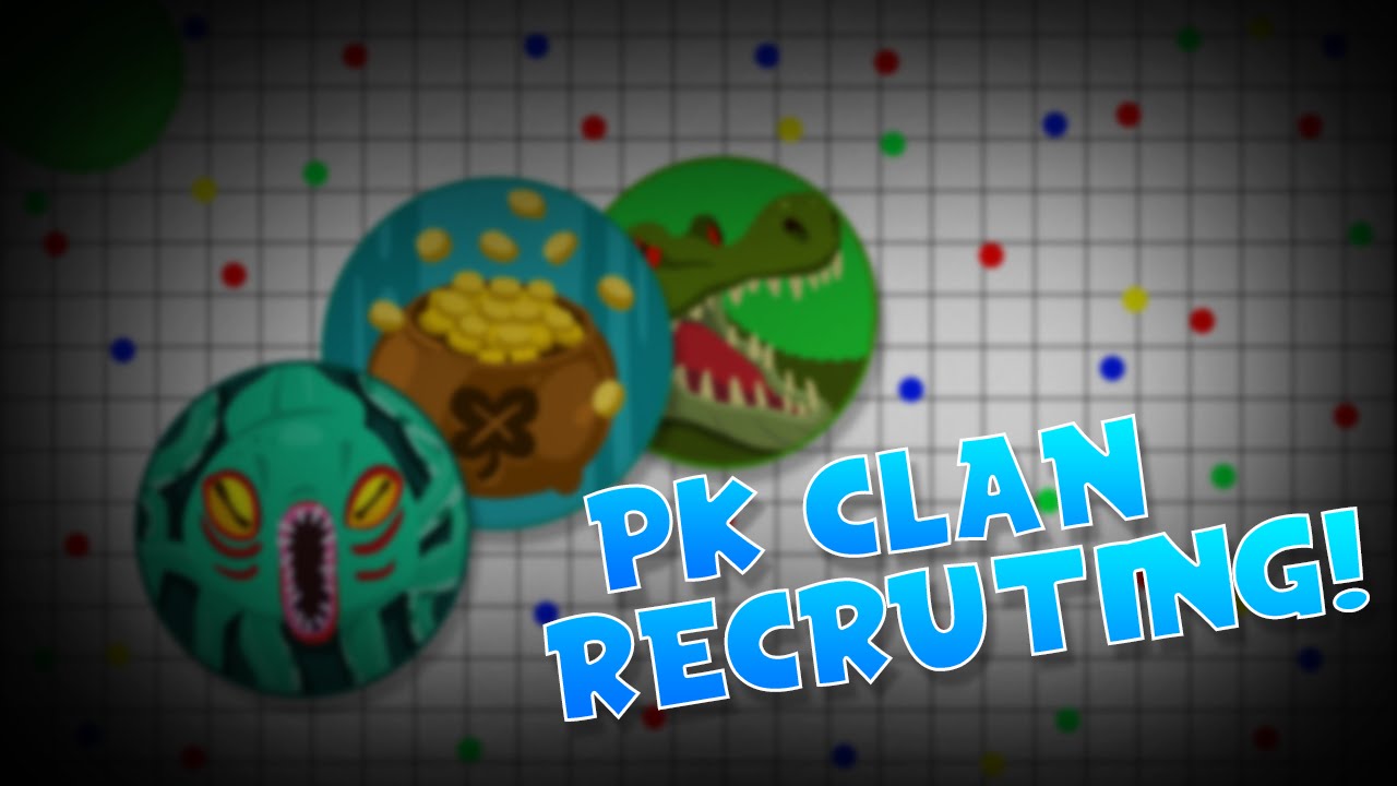 Join Ƥк ♆ Clan // Pk Agario Recruitment #PKRC - YouTube