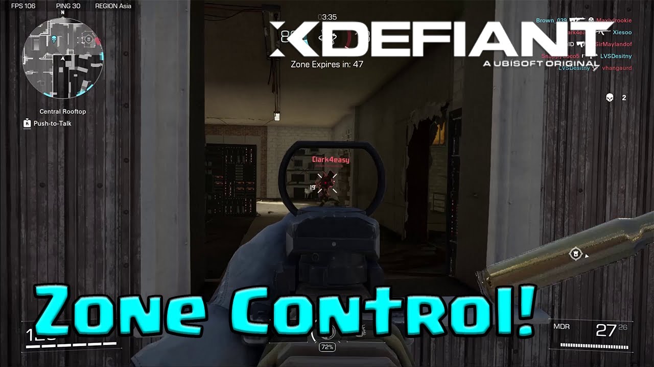 XDefiant | Dominating Zone Control with the MDR! - YouTube