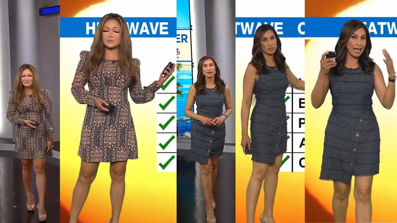 Maria Quiban and Soumada Khan with the morning weather for FOX11 LA ...