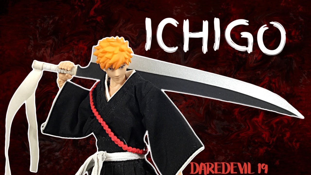 Dasin Model Bleach ICHIGO KUROSAKI Action Figure Review - YouTube
