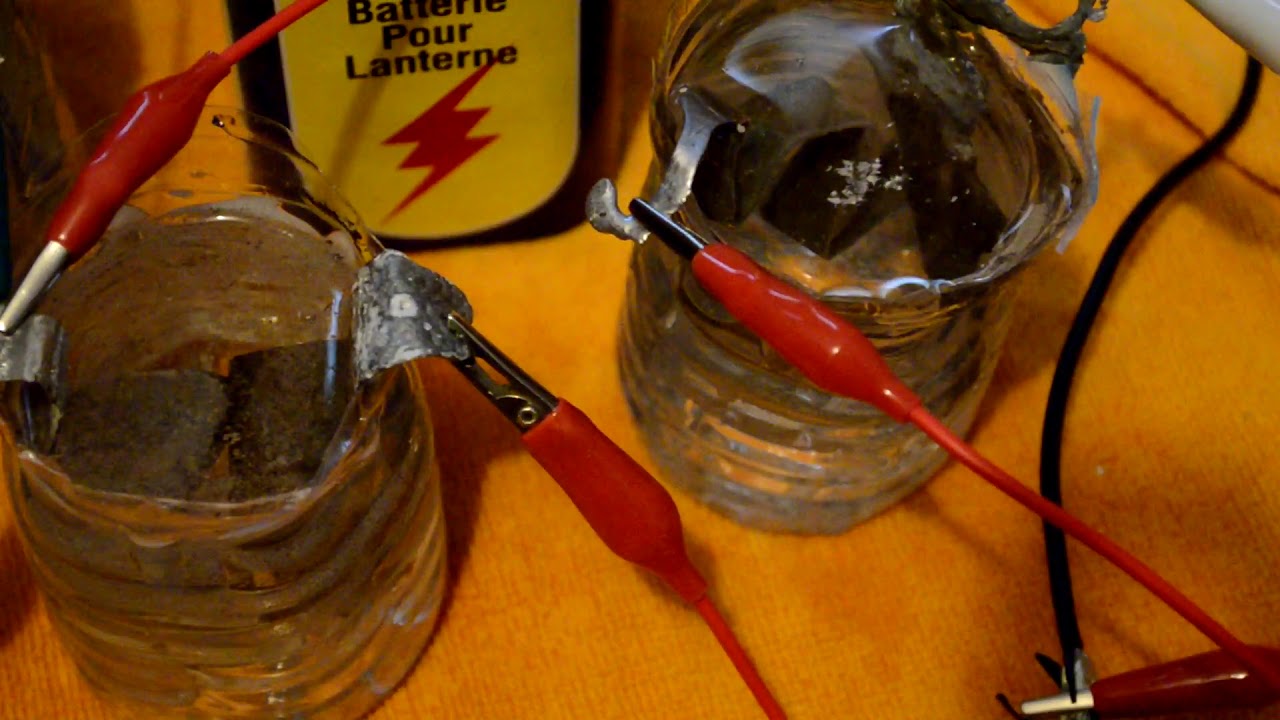 My Homemade Lead-Acid Batteries! - YouTube