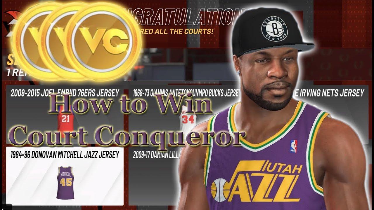 Nba2k21 HOW TO WIN COURT CONQUEROR DUOS DOUBLE REP!!! FAST!!! - YouTube