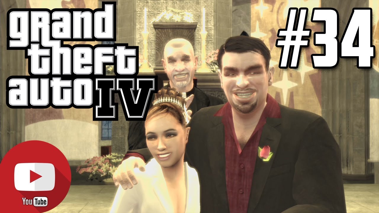 El MATRIMONIO DE ROMAN 🤵👰 | GTA 4: Historia Completa en Español ...