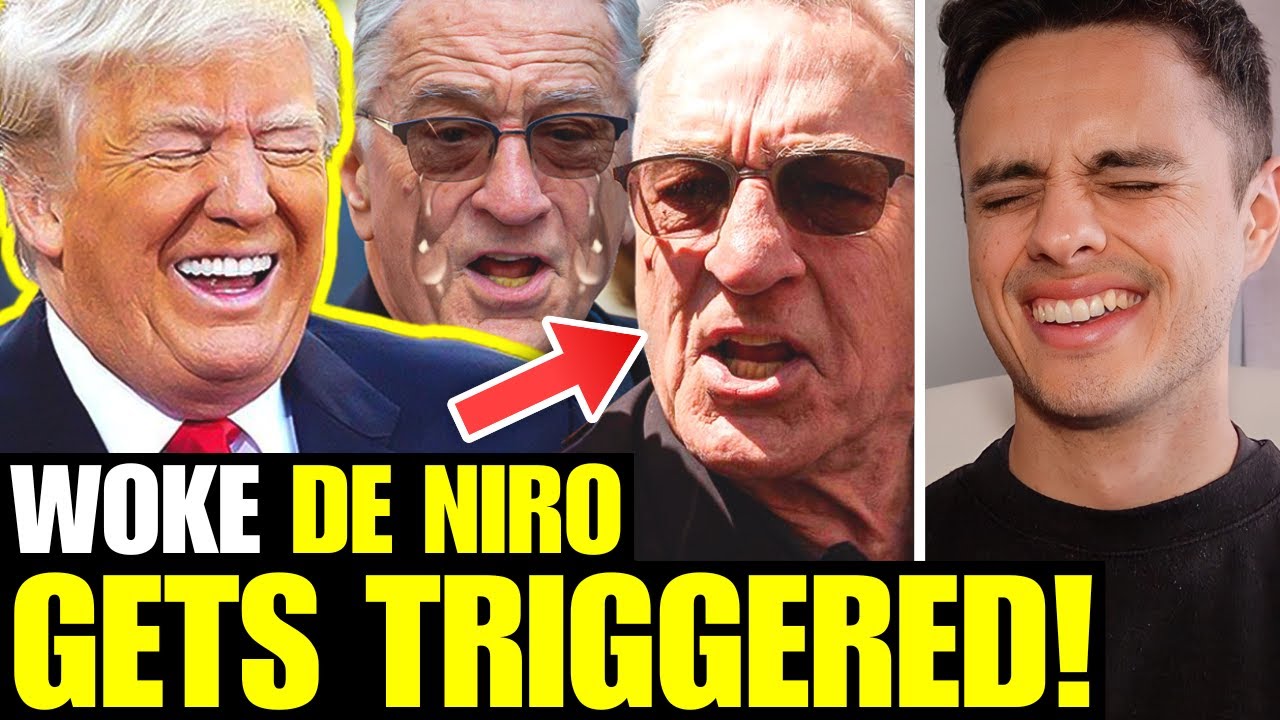 Robert De Niro WOKE Meltdown! Gets Heckled By Trump Fans And LOSES IT ...