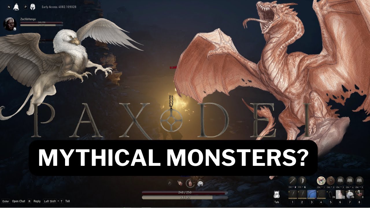 Pax Dei: Wyverns, Griffons & Other Monsters - YouTube