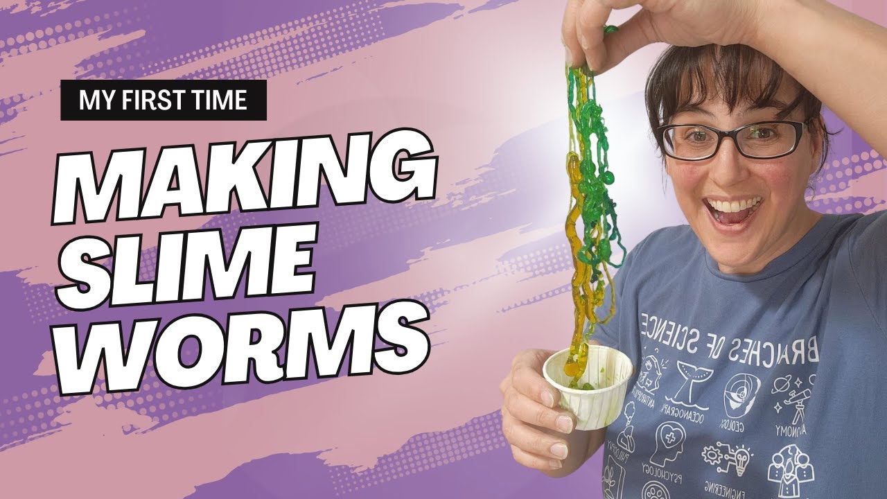 Slime Worms Science Experiment for Kids - YouTube