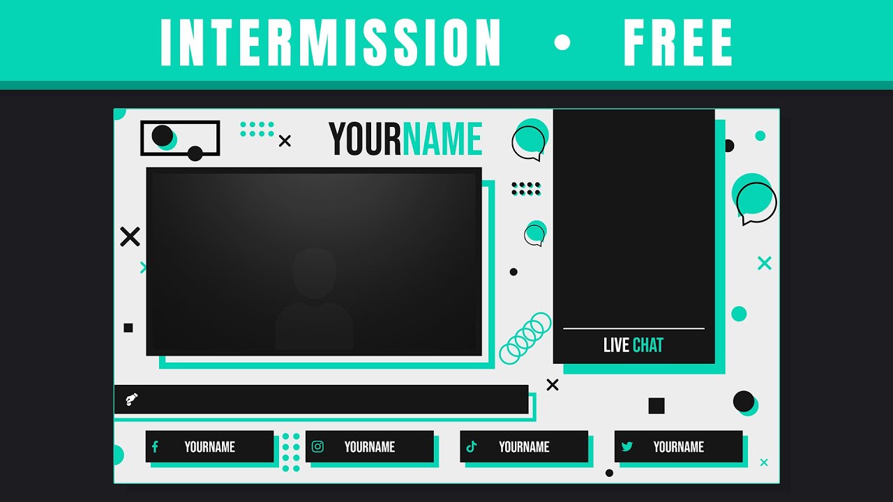 Ghostlike (Wait & Intermission | Speed Art + Template) | FREE - YouTube