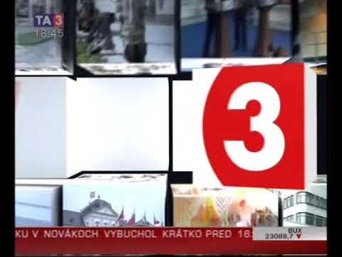 Archív VHS znelka Hlavné správy ta3 2007 - YouTube