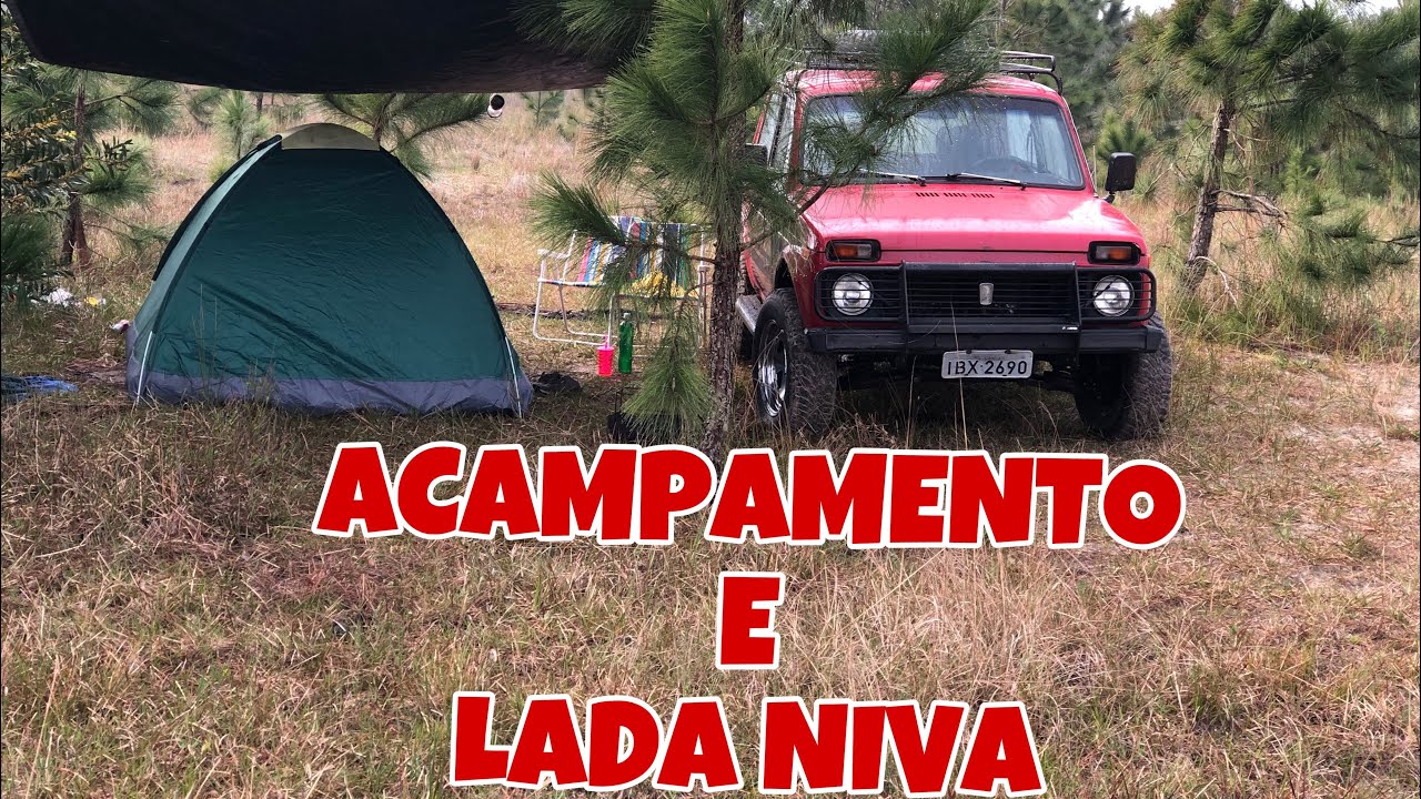 Lada Niva 4x4 offroad AP, vai virar motorhome?Trilha e acampamento ...