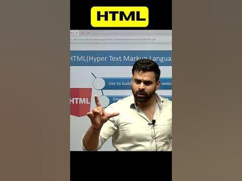 About HTML & WebPage | Incapp #incapp #rahulchauhansir #shorts #virelvideo #coding #HTML # ...