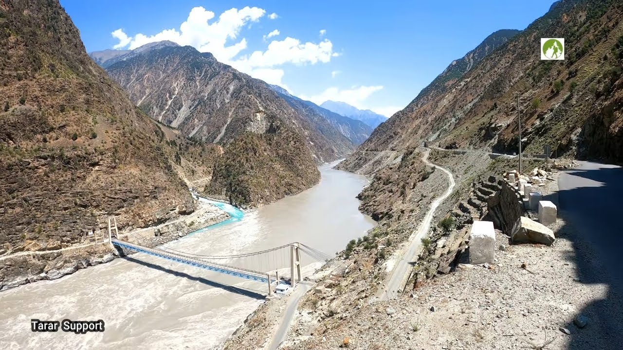 Road Trip Along The Indus River On Silk Road - YouTube