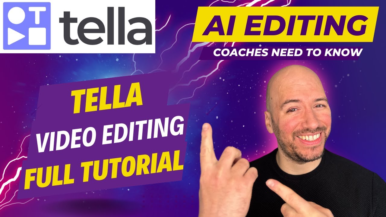 AI Video Editing for Coaches: Tella Full Tutorial 2025 - YouTube