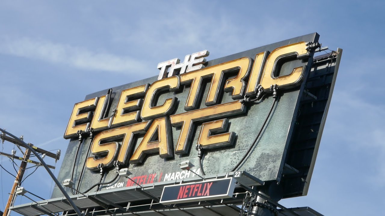 The Electric State Billboard Supreme Store Sunset Blvd Los Angeles ...