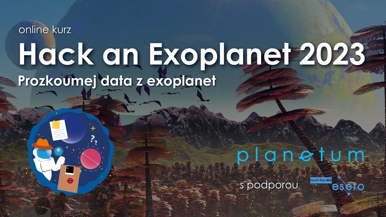 Online kurz Hack an Exoplanet – Prozkoumej data z exoplanet - YouTube
