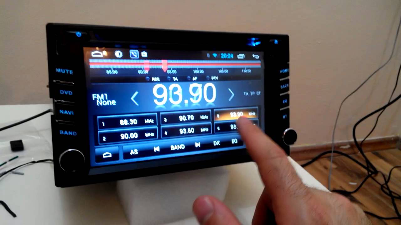 Universal Android Double Din, Android 4.1 Multimedya Cihazı. - YouTube