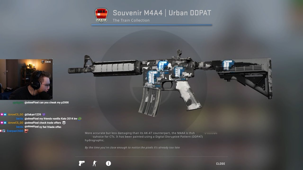 "how much is my souvenir m4a4" - YouTube