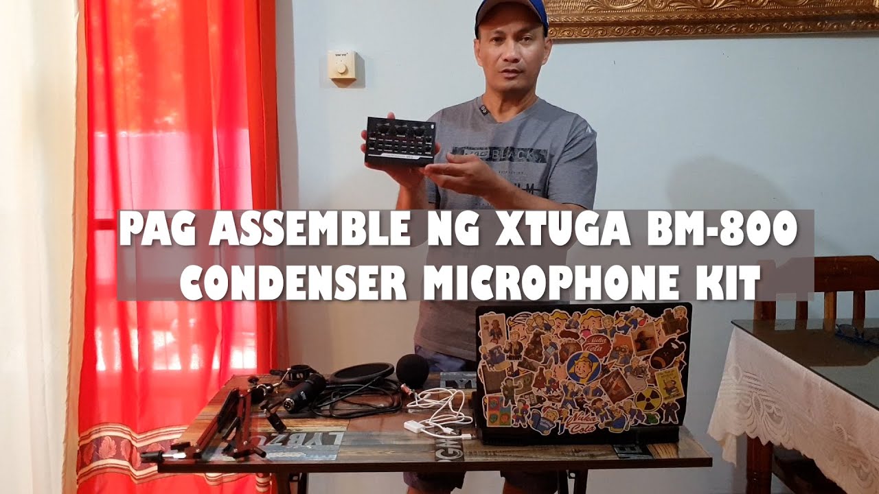 How To Build Your Own Condenser Microphone Sound Card ┃ V8 Sound Card ...