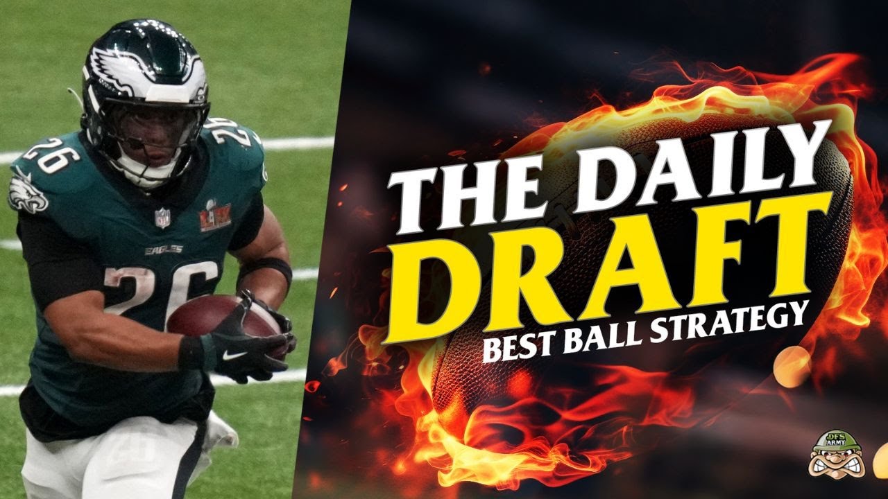 The Daily Draft: DraftKings NFL Best Ball Strategy, Rankings and Live ...