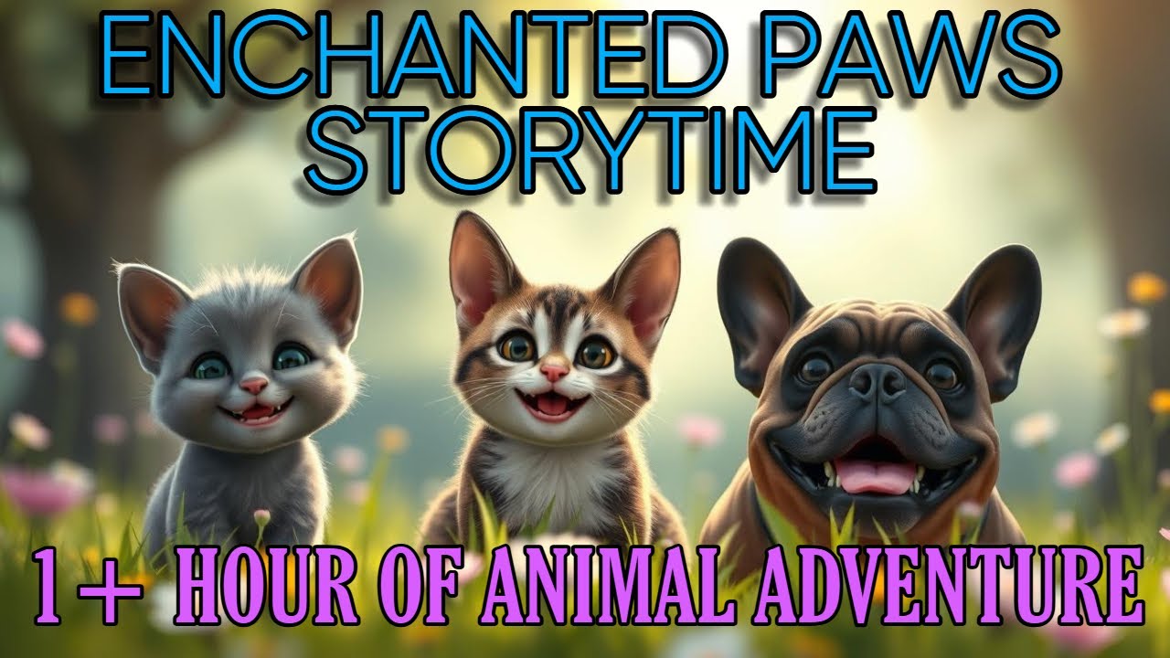 1+ HOUR OF ANIMAL ADVENTURE STORIES PART 3! CUTE Children's Storytime ...