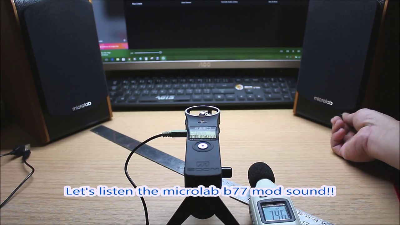 Microlab b77 speaker mod | Upgrade crossover network. - YouTube