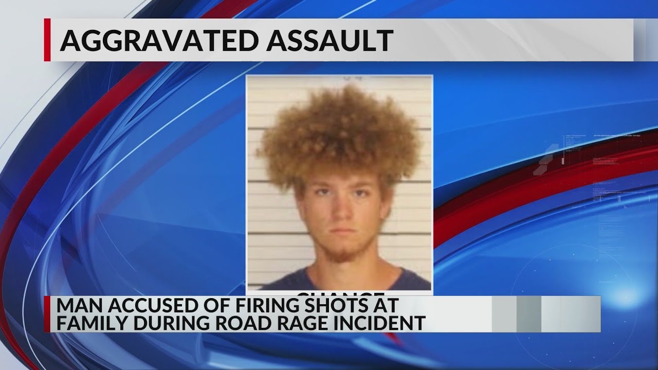 Suspect accused of shooting at family during road rage incident - YouTube