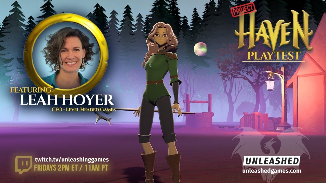 Unleashed Games is Live with Leah Hoyer! - YouTube