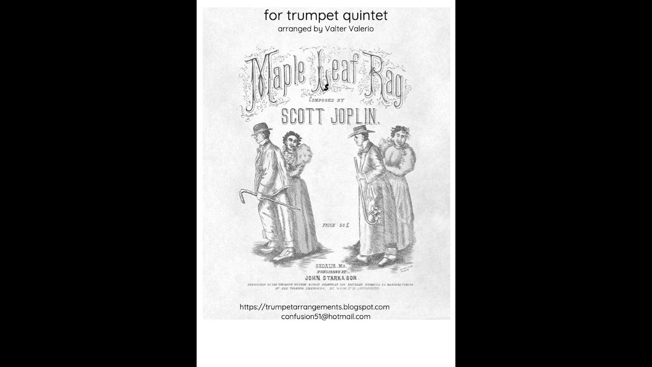 Maple leaf rag for Trumpet quintet by V.Valerio & P.Trettel - YouTube