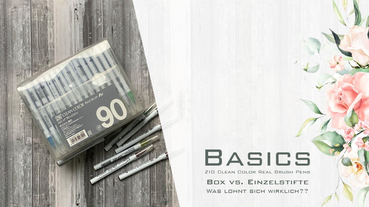 ZIG-Stifte Basics | Box vs. Einzelstifte | Was lohnt sich wirklich ...