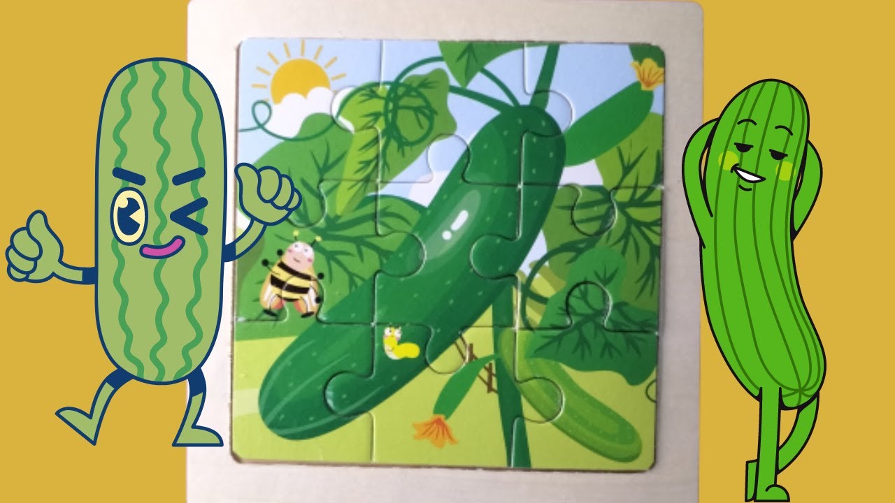 How to Assemble the Cucumber Puzzle :The Fun Way - YouTube