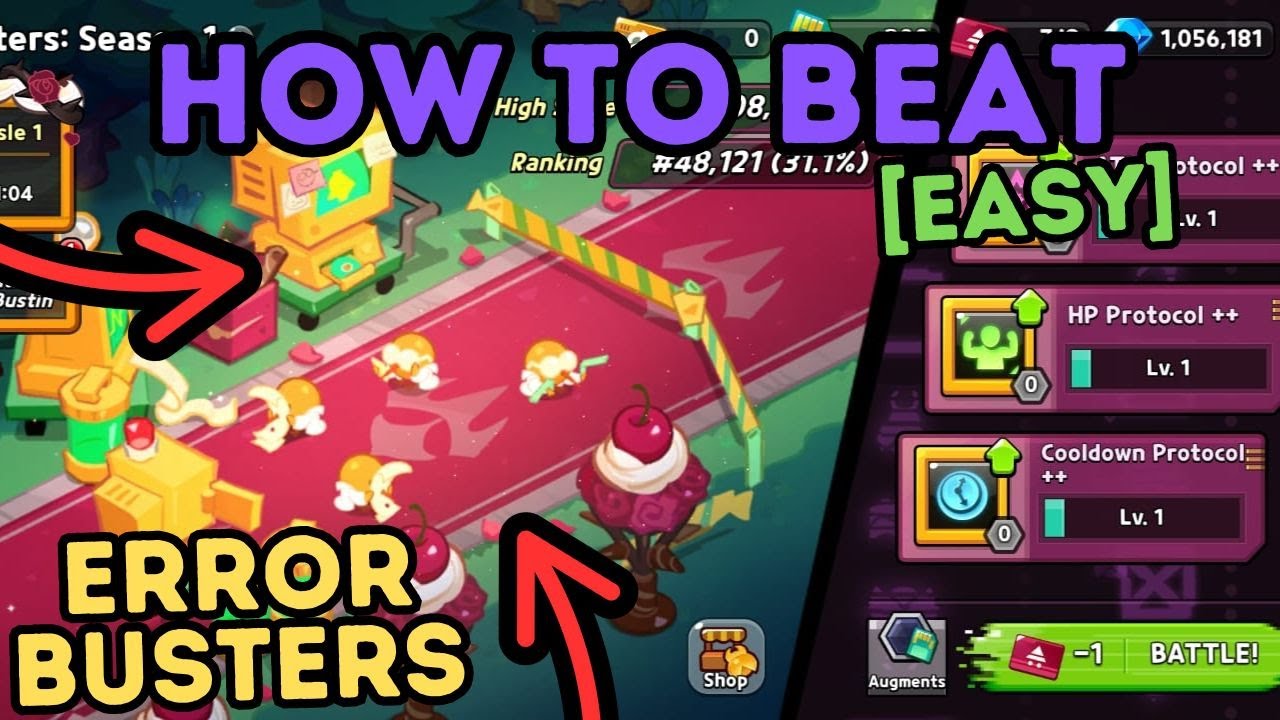 How To Easily Beat *NEW* ERROR BUSTERS in Cookie Run Kingdom! - YouTube