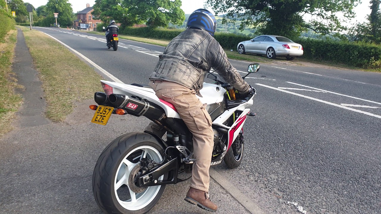 2007 YAMAHA R1 4C8 TEST RIDE - YouTube