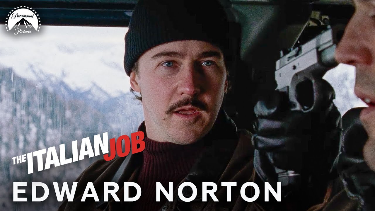 Edward Norton Takes No Nonsense in The Italian Job | Paramount Movies ...