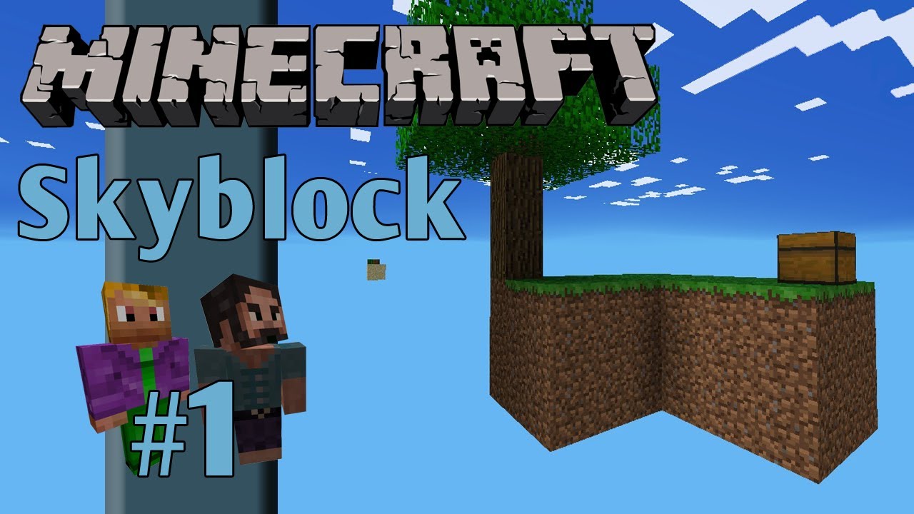 #1 Minecraft Lee and Stuart Play Skyblock ! - YouTube