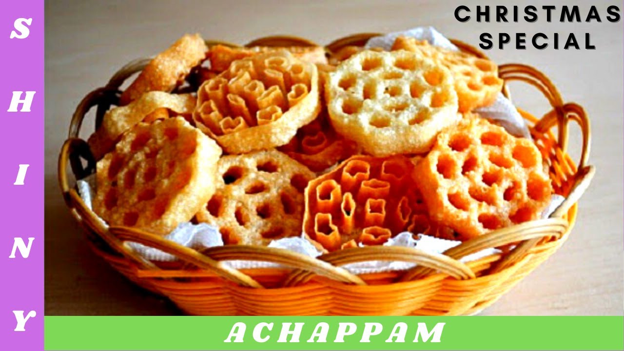 Christmas Sp. Rose Cookies | Authentic Achappam Recipe | Kerala style ...