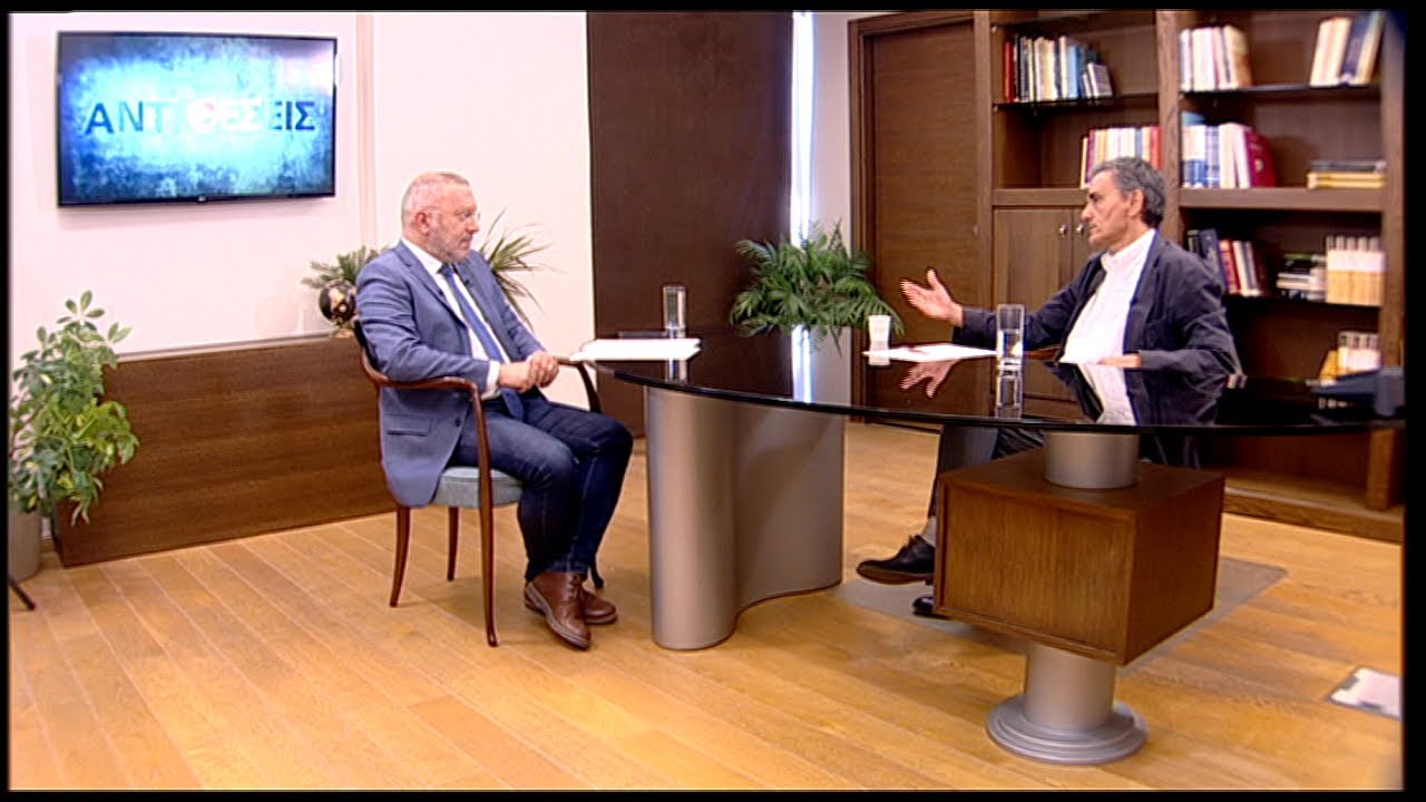 Ο Ευκλείδης Τσακαλώτος στις ΑΝΤΙΘΕΣΕΙΣ - YouTube