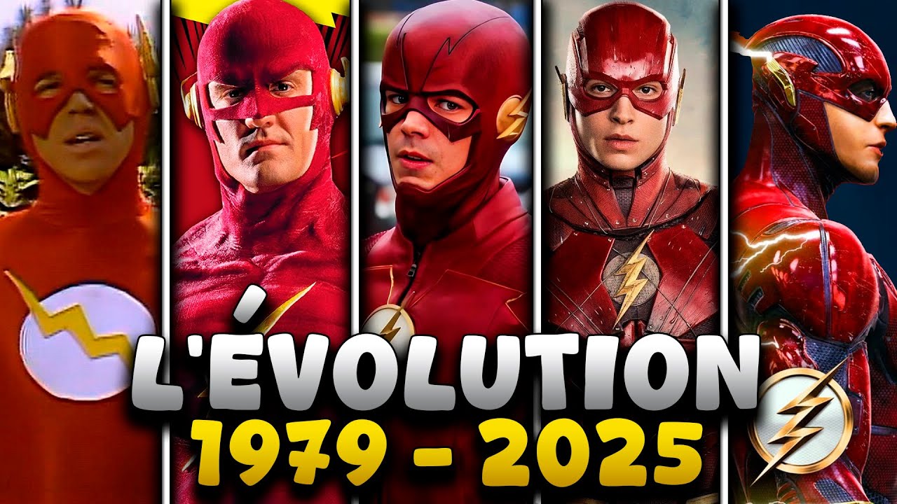 L’ÉVOLUTION DE FLASH EN LIVE ACTION : De 1979 à 2025 - YouTube