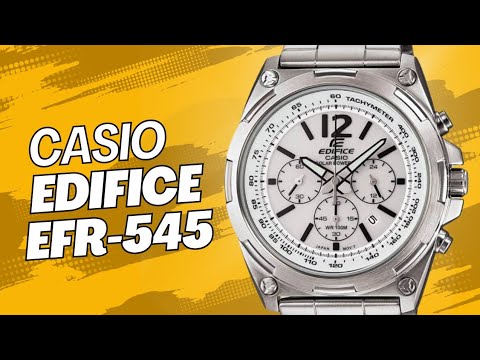 casio edifice EFR-545 Time setting, stopwatch setting tutorial #casio # ...