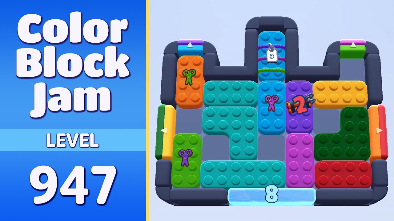 Color Block Jam Level 947 (948) - YouTube