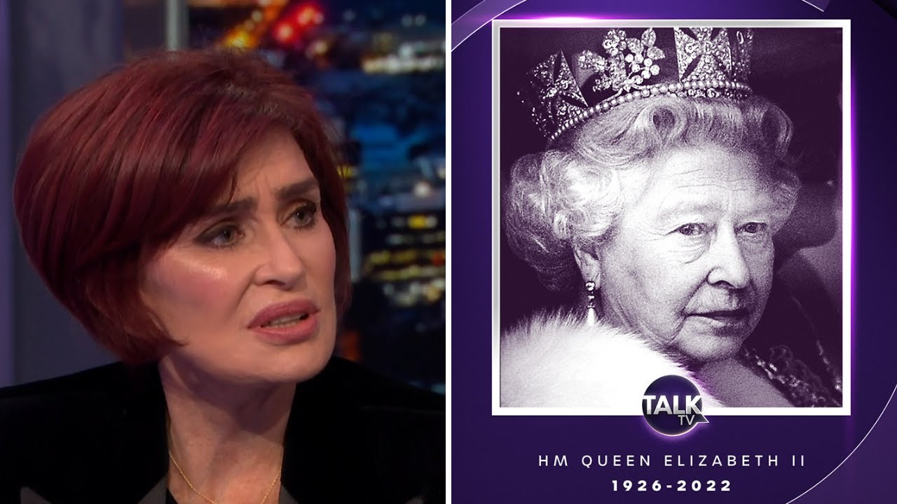 "I Was Very Emotional!" Sharon Osbourne On Queen Elizabeth II's Funeral ...