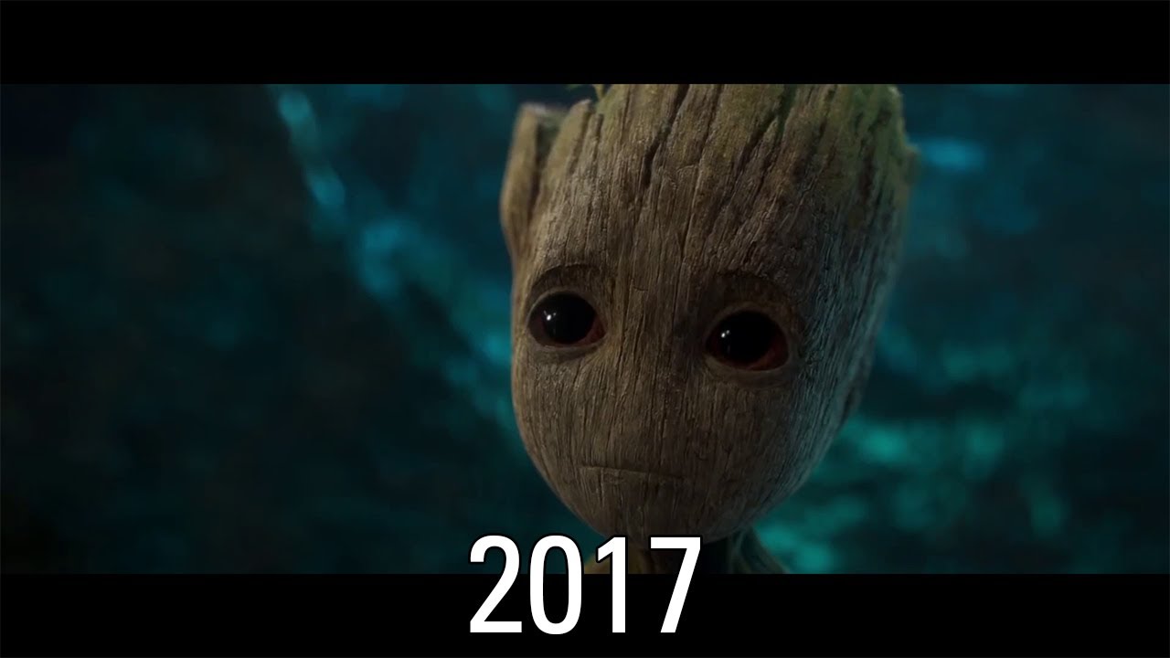 Evolution of Groot - YouTube
