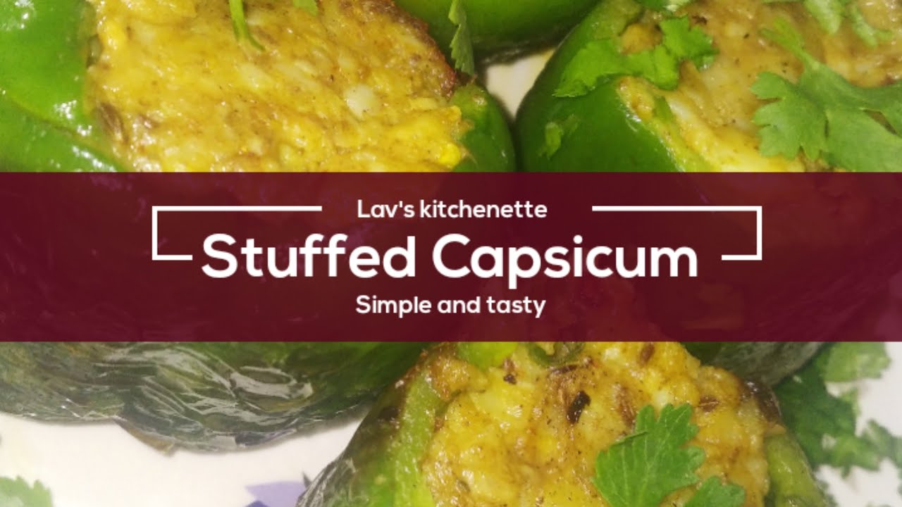 Stuffed capsicum short n simple recipe - YouTube