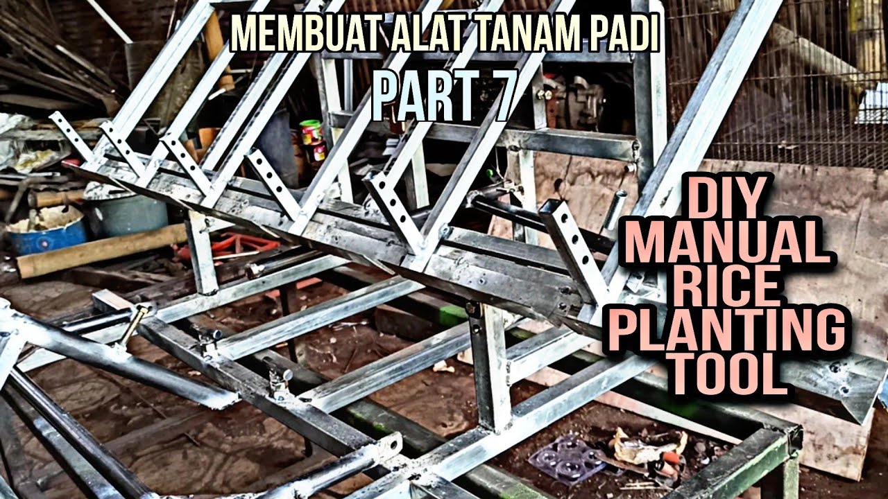 Membuat alat tanam padi manual part 7 (DIY manual rice planter) - YouTube