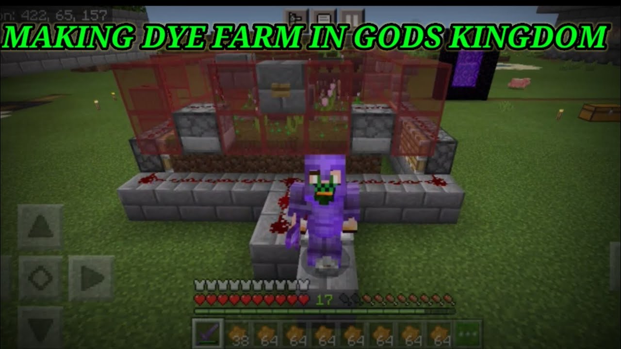 HOW TO MAKE INFINITY DYE FARM 😱😱😱 - YouTube