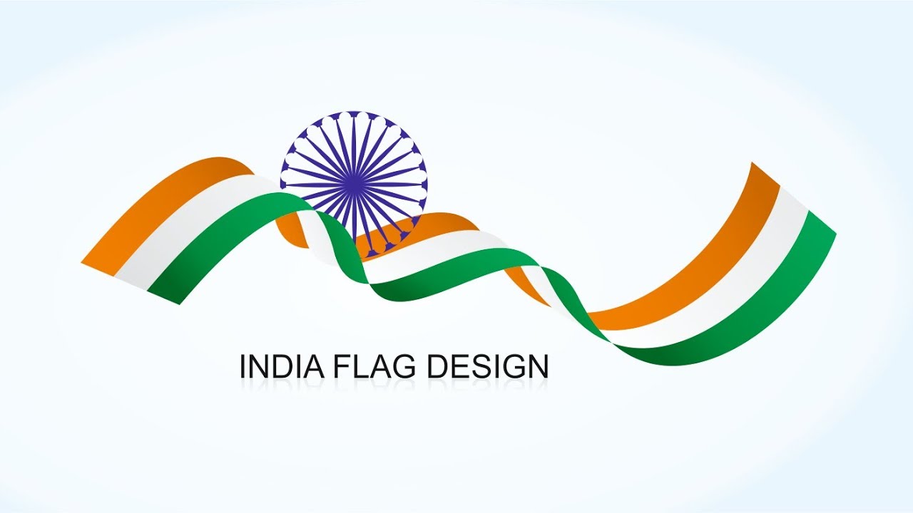 India Flag Design in Corel Draw | Line Tips Graphic Tutorials #india ...