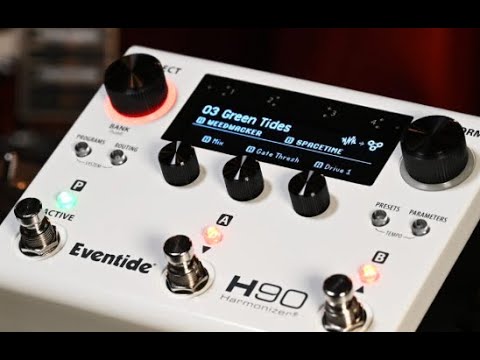 Exploring Synth Sounds on Eventide H90 - Full Program Walkthrough - YouTube