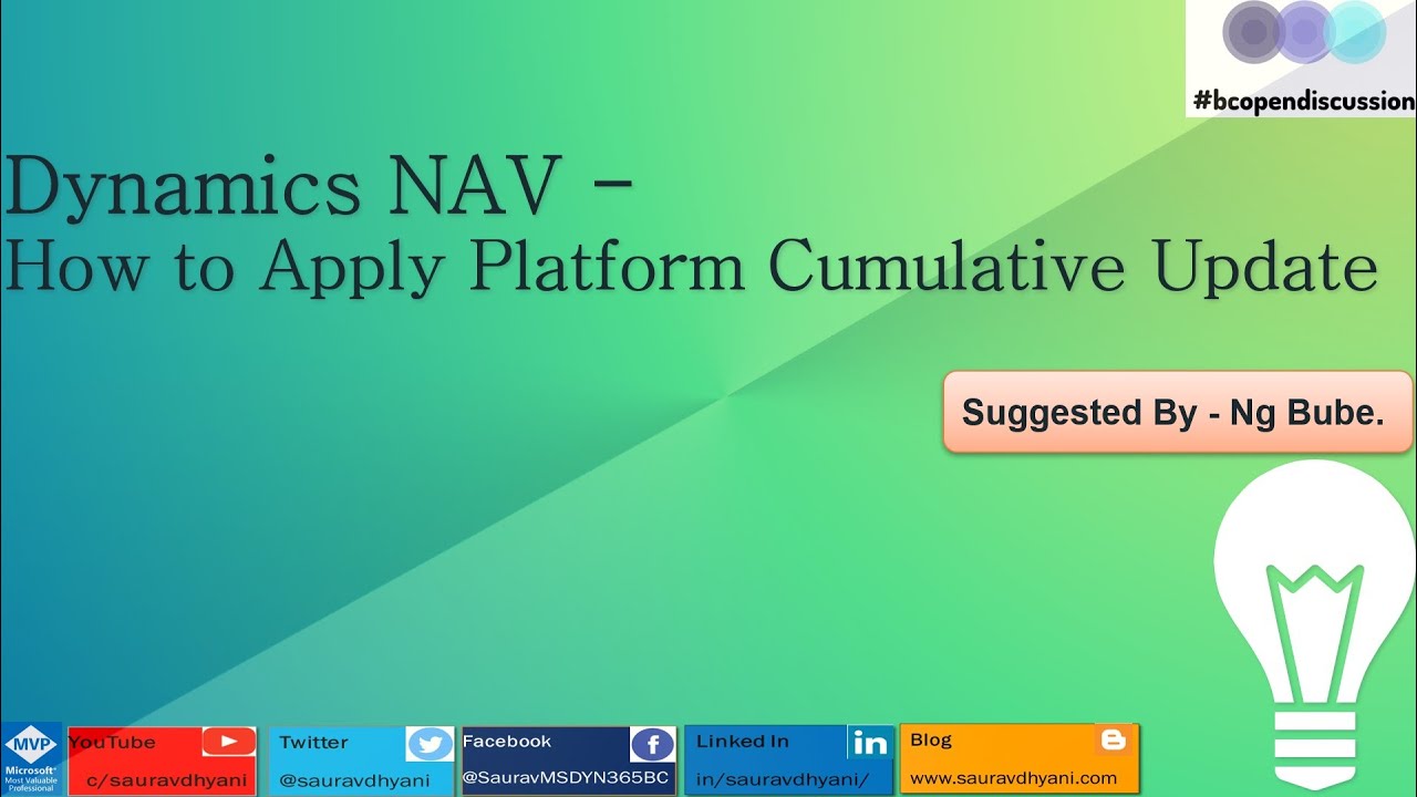 How Do I - Apply Platform Cumulative Update? - YouTube