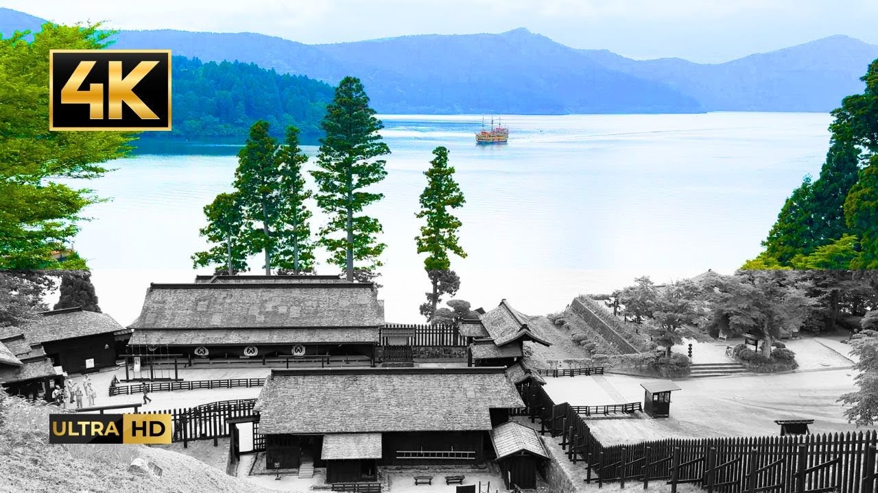 4K Japan Walk | Travel back in time? Hakone Checkpoint | 4K ULTRA HD ...