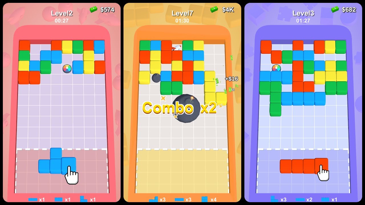 Draw Block Gameplay Android (Download Game) - YouTube