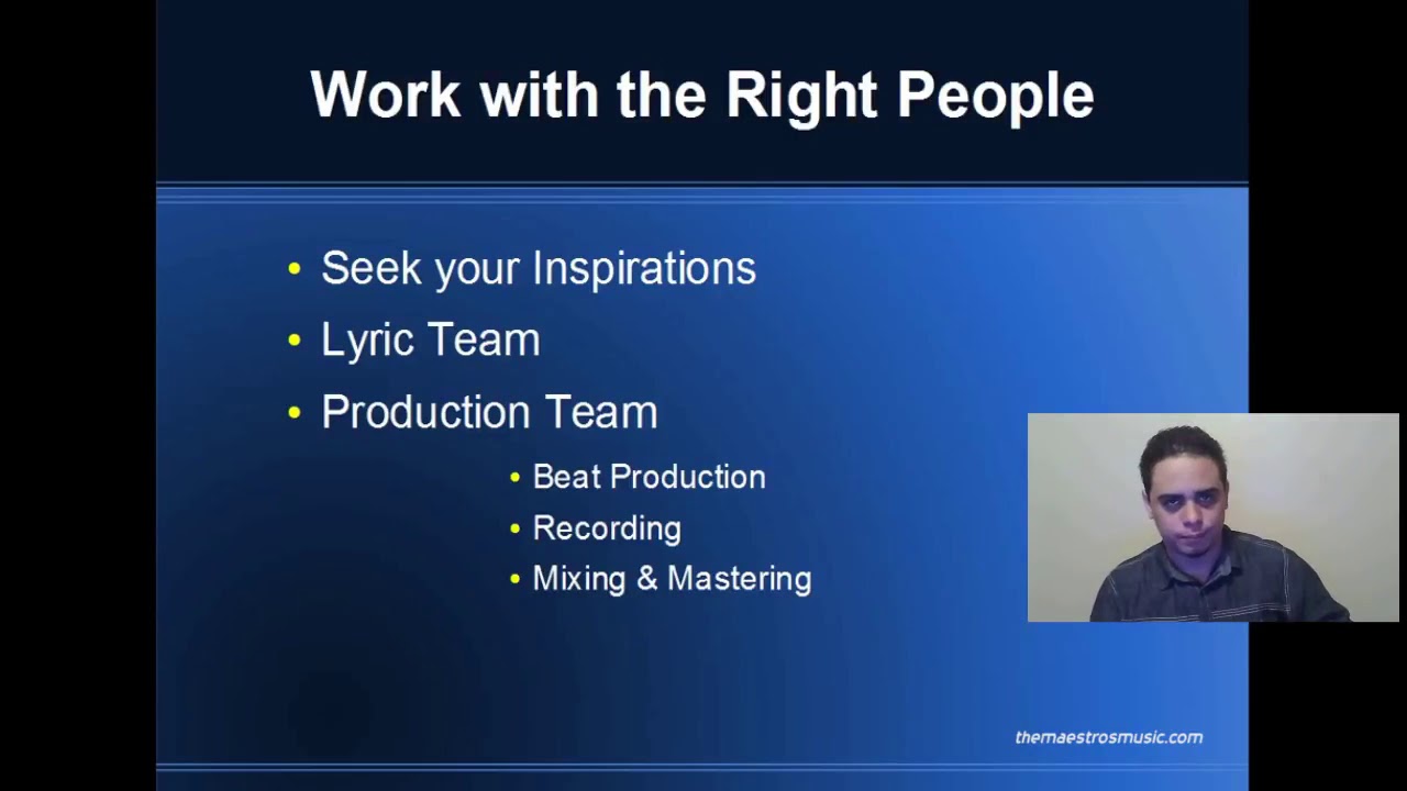 How to Start a Rap or Singing Career - YouTube